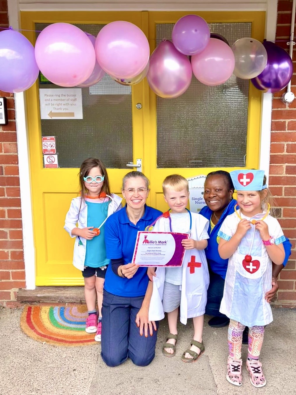 Millie's Mark accreditation! | Single Steps Nurseries